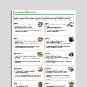 Distancing And Decentering – Stepping Back From Your Thoughts ...