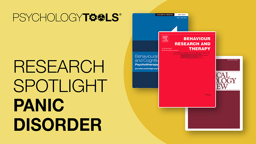 Research Spotlight: Panic Disorder | Psychology Tools