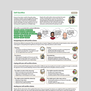 Schema Domain: Excessive Responsibility And Standards | Psychology Tools