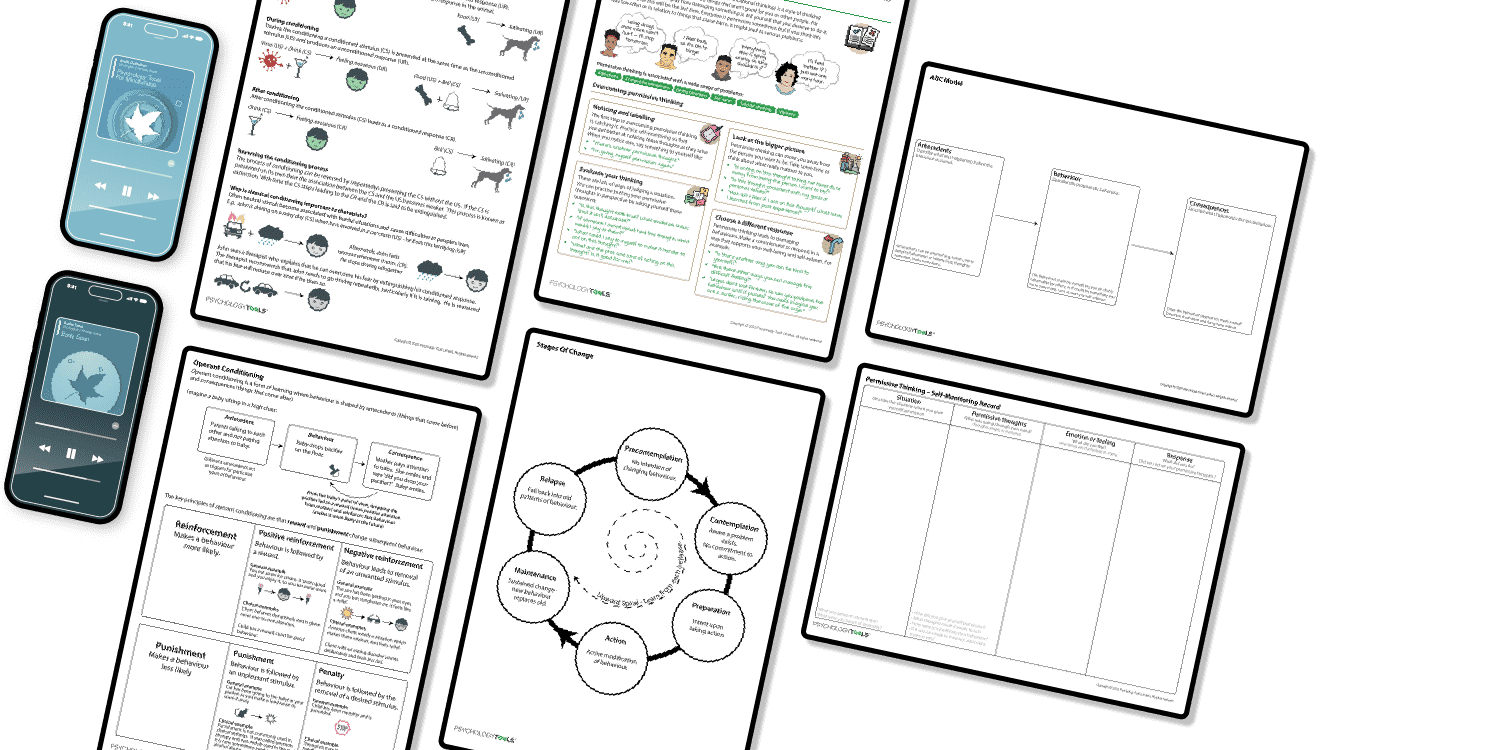 Addiction Counselling Worksheets